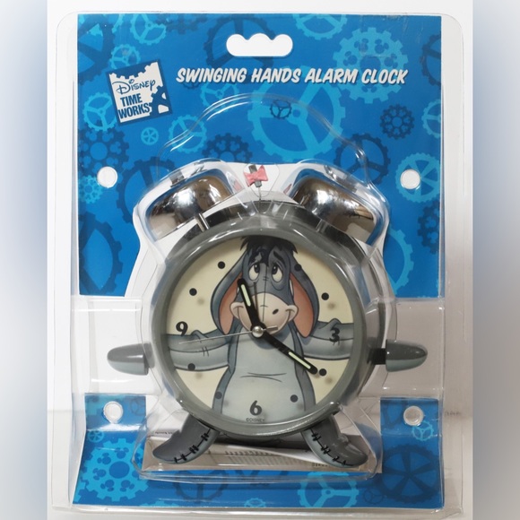 Disney | Accents | Disney Eeyore Swinging Hands Alarm Clock | Poshmark